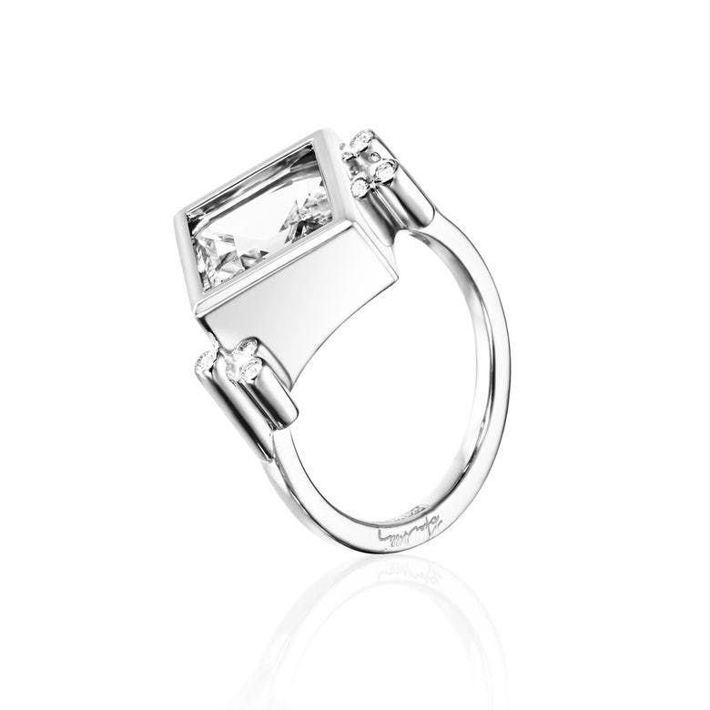 Shiny Memory Ring – Crystal Quartz - Efva Attling - ruotsalainen ...