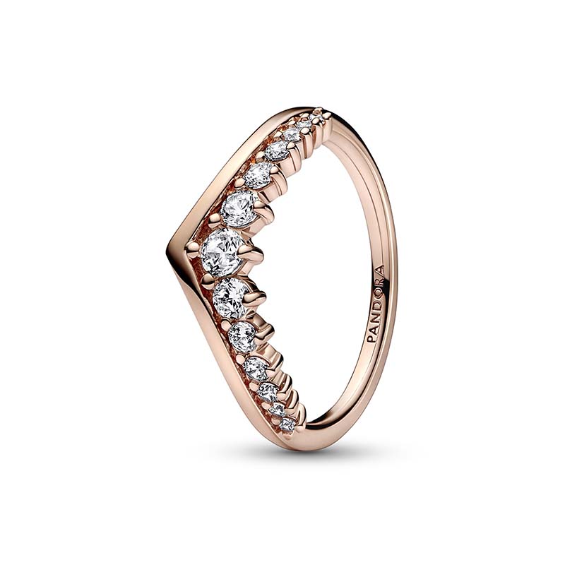 Pandora Timeless Wish Floating Pavé Ring Rosé - PANDORA - Nordic Spectra