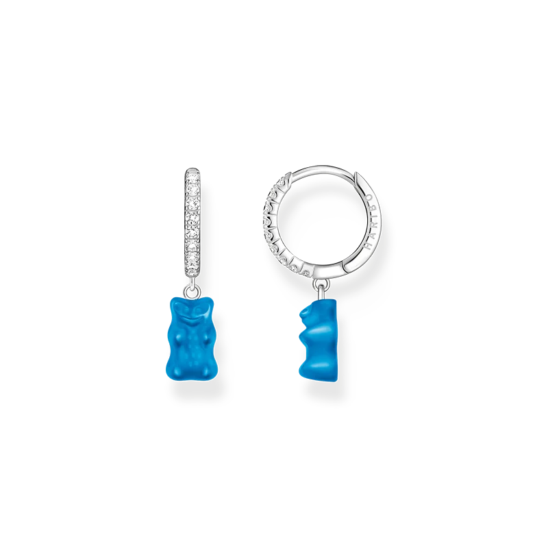 HARIBO Mini Single Creole Blue Gummy Bear with Sparkling Stones ...