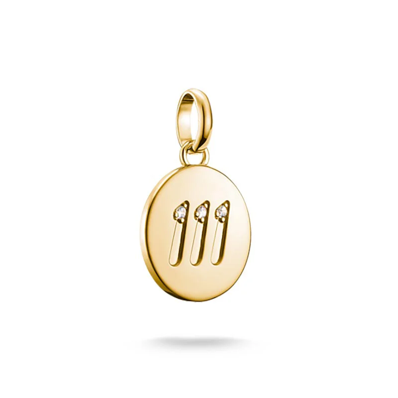 CC Connect Angel Number 111 Charm Gold - Thomas Sabo - Nordic Spectra